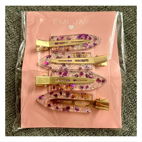 Emi Jay | Accessories | Brand New In Packaging Emi Jay Set Of 4 Popstar ...
